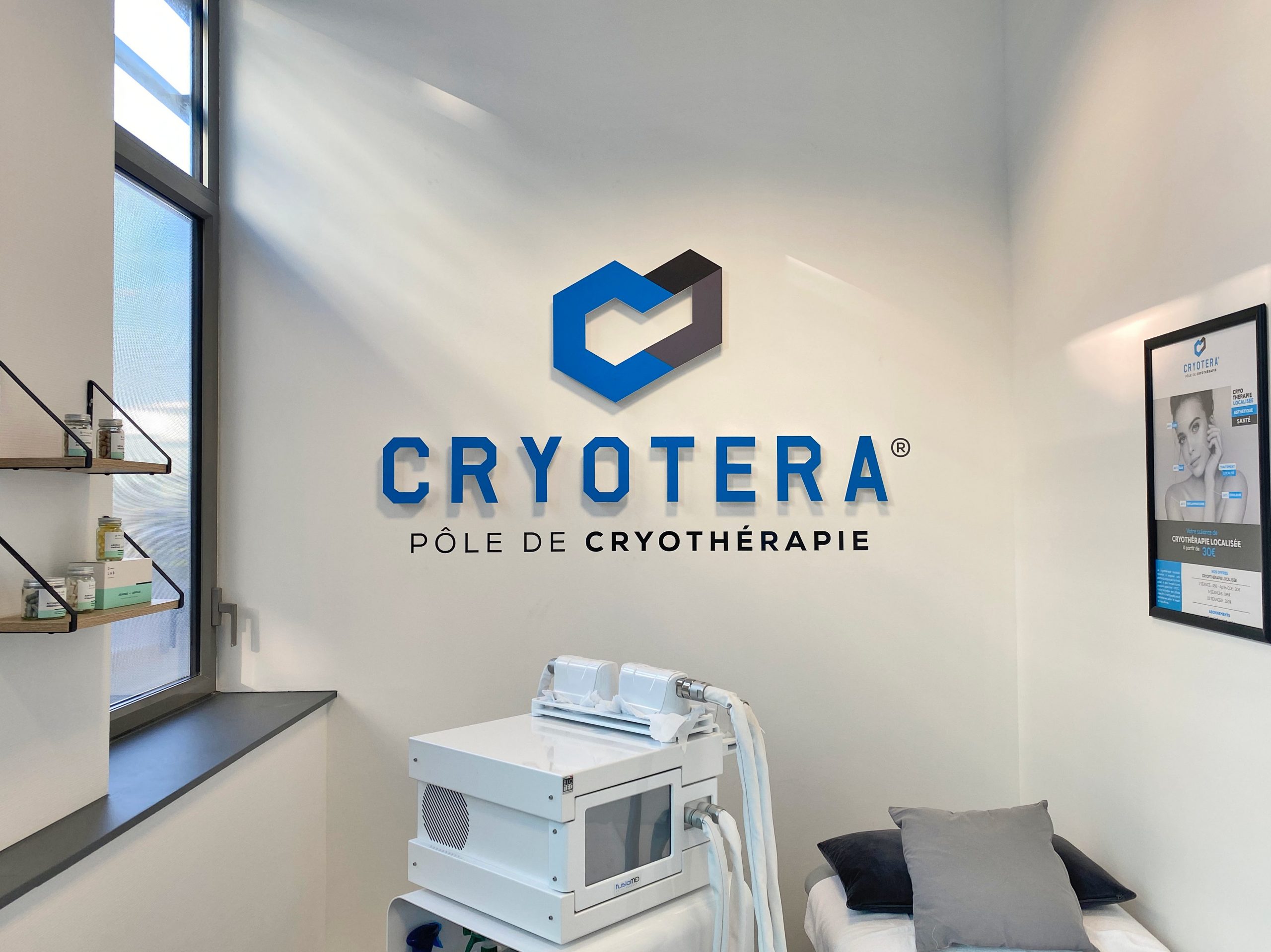LOGOS PVC - CRYOTERA REIMS - Reims Publicité