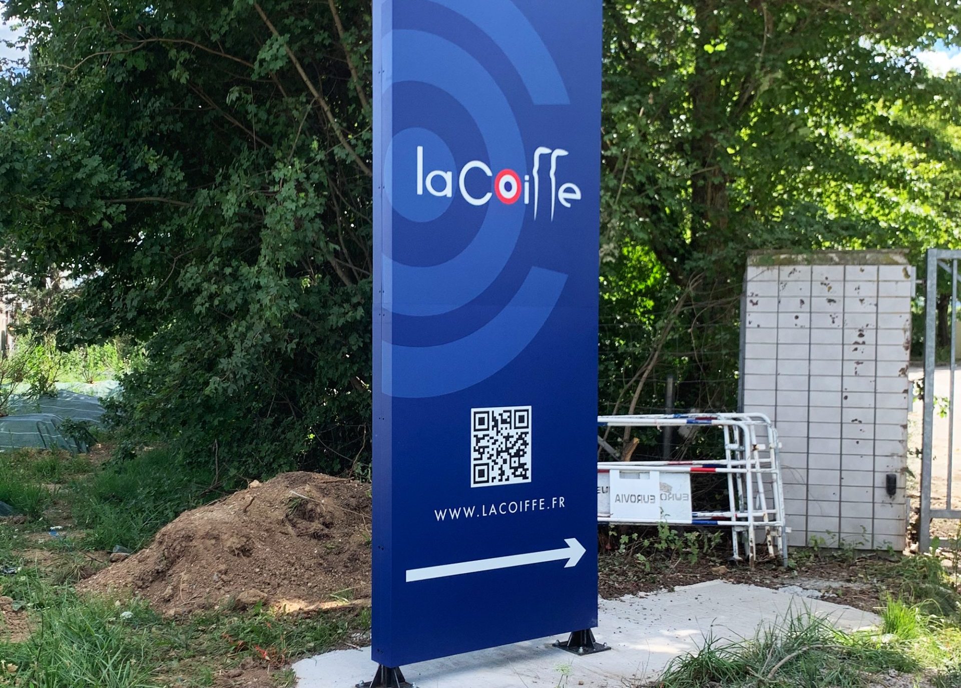 SIGNALÉTIQUE – LA COIFFE - Reims Publicité