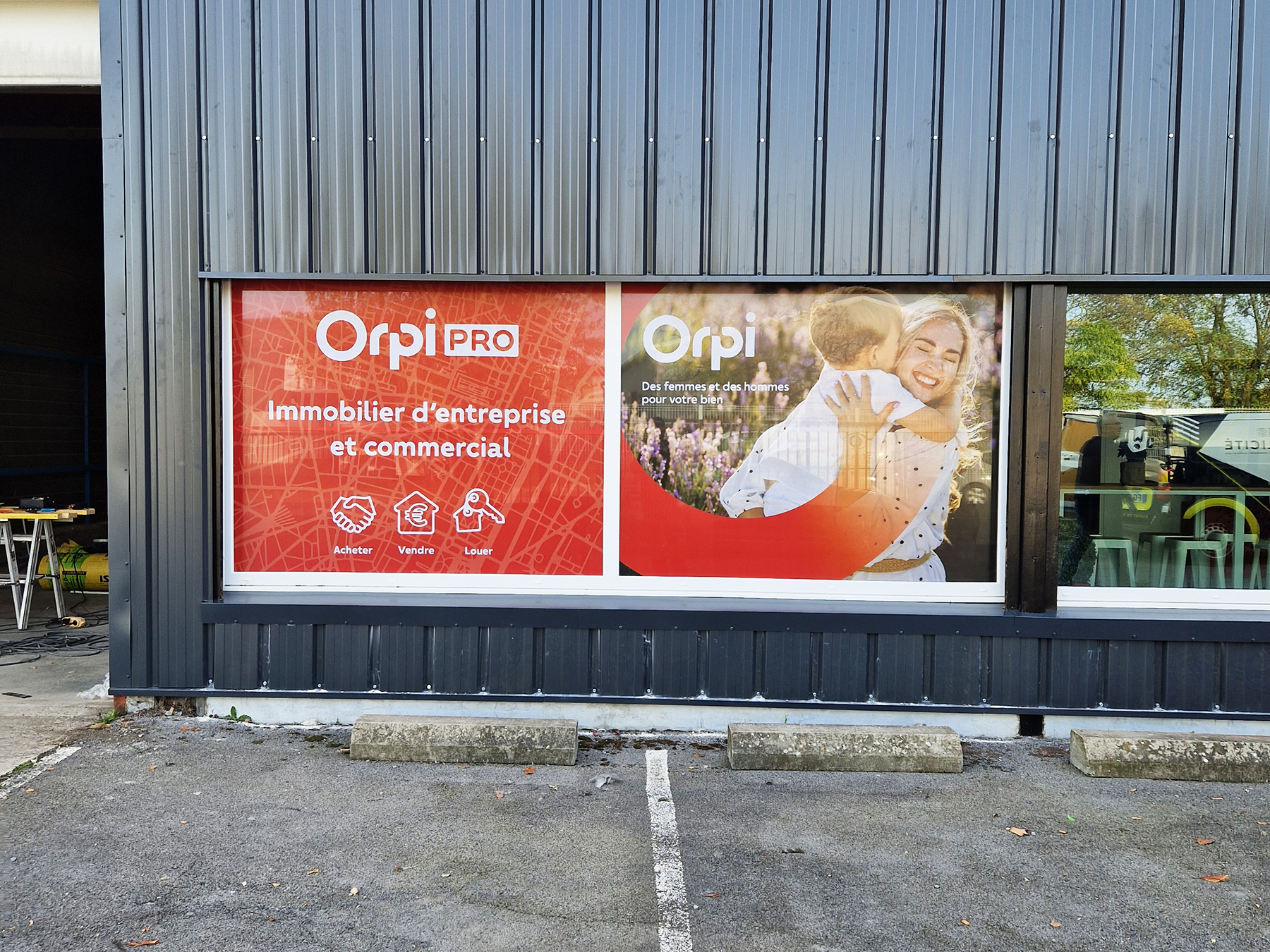VITROPHANIES – ORPI COMPTOIR CHAMPENOIS - Reims Publicité