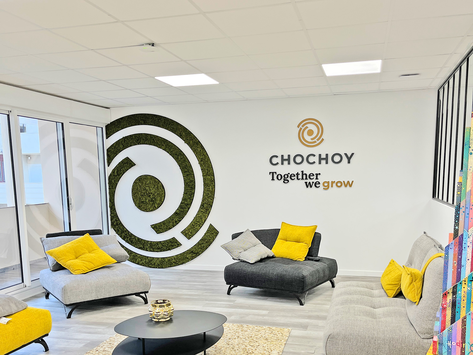 LOGO VÉGÉTAL PANDO – CHOCHOY CONSEIL - Reims Publicité