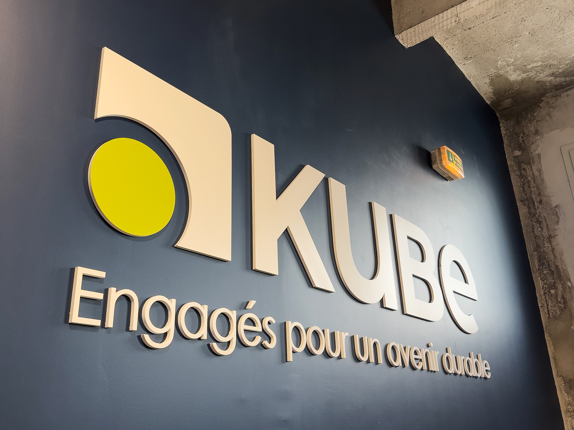 LOGO PVC – GROUPE KUBE - Reims Publicité
