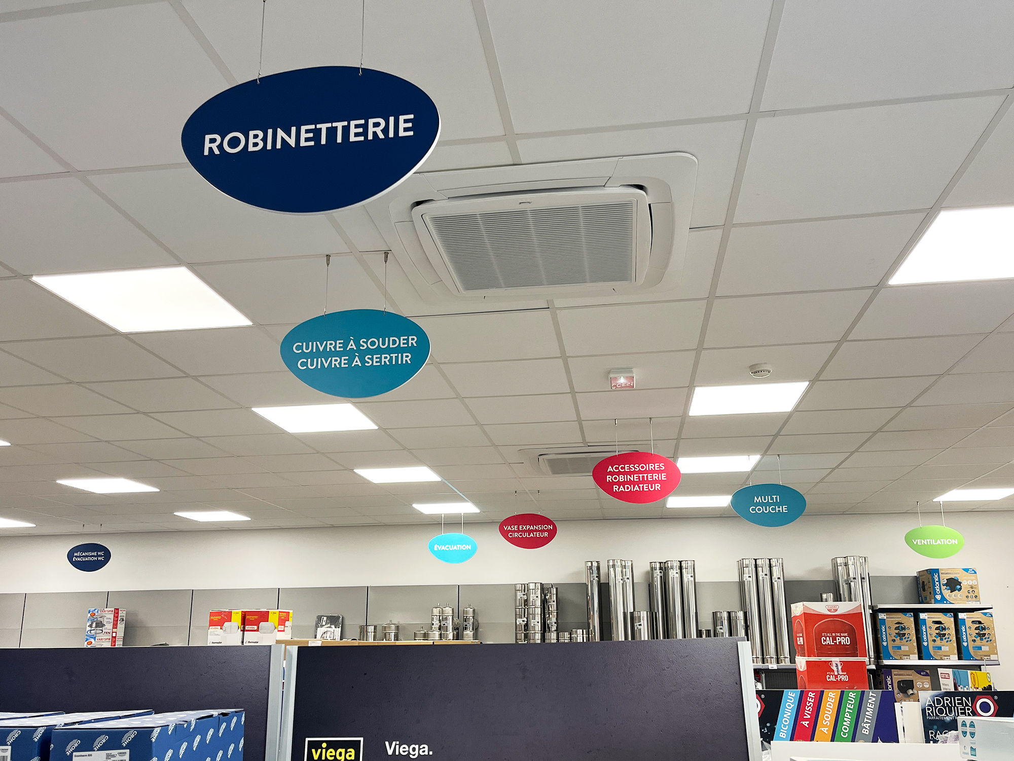 SIGNALÉTIQUE – AUBADE - Reims Publicité