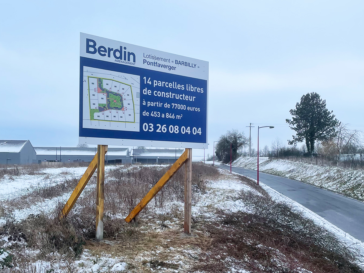 PANNEAUX – BERDIN - Reims Publicité
