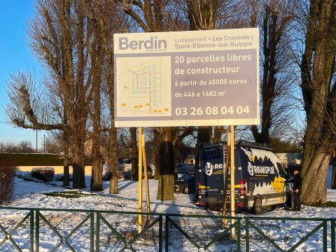 PANNEAUX – BERDIN - Reims Publicité