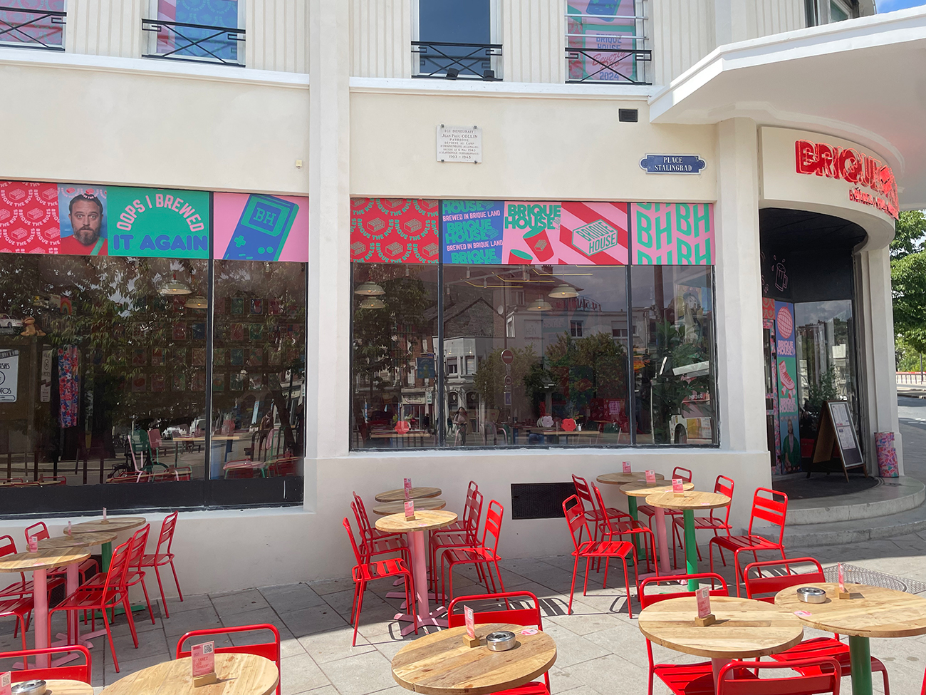 SIGNALÉTIQUE – BRIQUE HOUSE - Reims Publicité