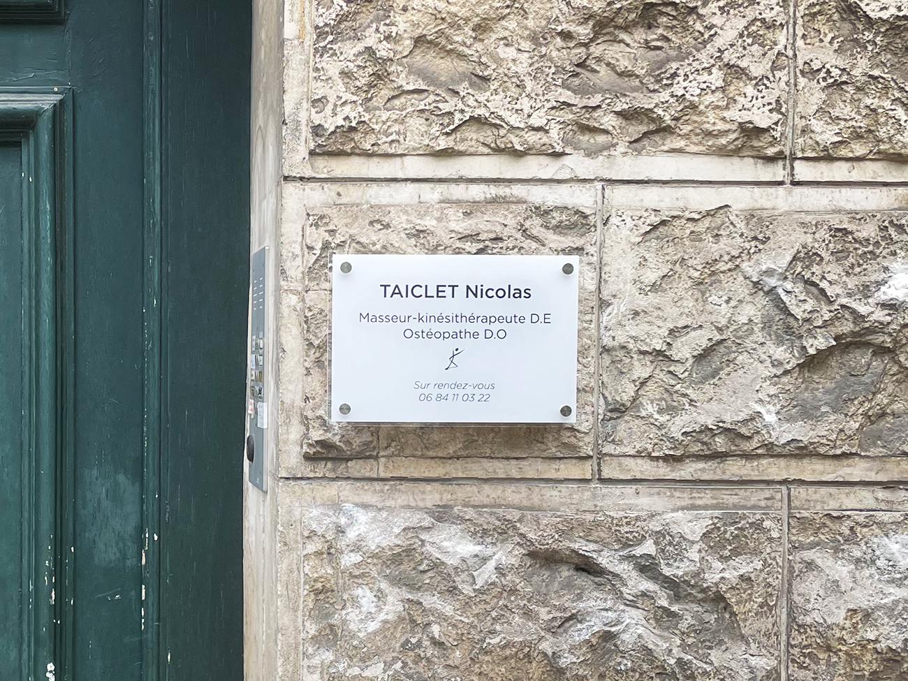 SIGNALÉTIQUE – CABINET TAICLET - Reims Publicité